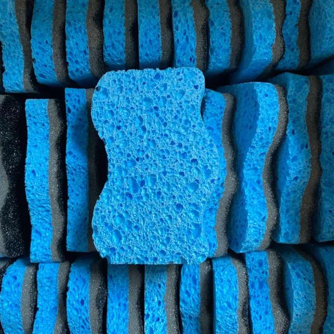 Cellulose sponge packaging options