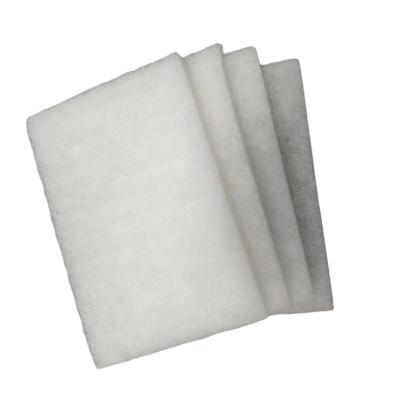 China White Nylon Cleaning Scouring Pad Soft High Durability With Variable GSM for sale