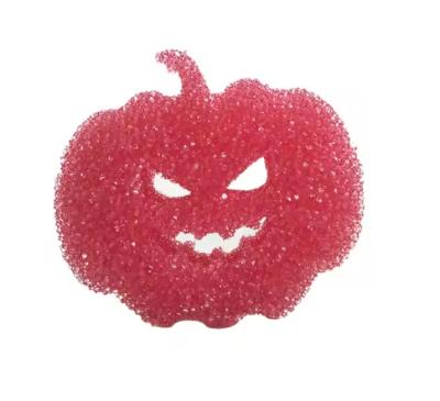 China 47D High Density Magic Sponge Eraser Pumpkin Shaped Filter Sponge Eco Friendly for sale