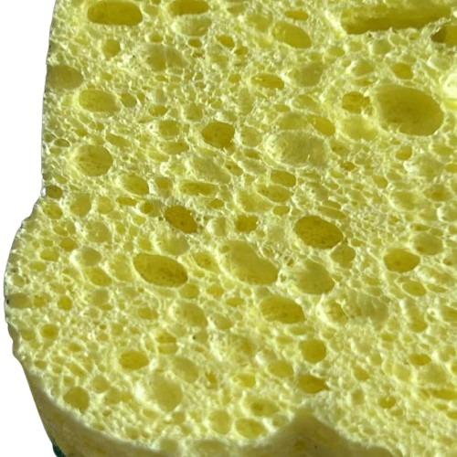 Quality Compostable Cellulose Kitchen Sponges Various Shape Disposable for sale