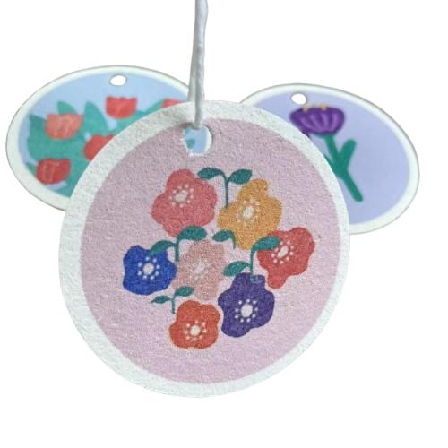 Quality Quick Dry Cellulose Kitchen Sponge Reusable Eco Friendly Printing Pattern For for sale