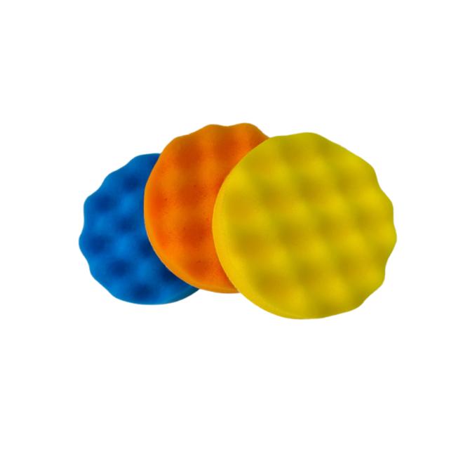 Package of multiple polishing pads