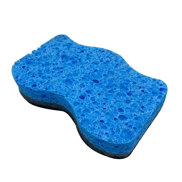 Quality Eco Friendly Compressed Non Scratch Scourer Cellulose Kitchen Sponge Customizabl for sale