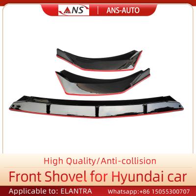 China Pvc Front Bumper Lip Splitter, Hyundai Elantra Front Spoiler Car Te koop