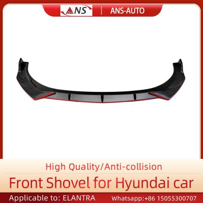 China Pvc Front Bumper Lip Splitter, Hyundai Elantra Front Spoiler Car Te koop