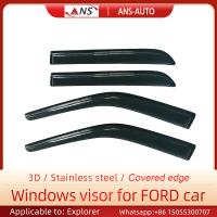 China Sleek Smoke Window Visor ISO9001 Ford Explorer Rain Guards for sale