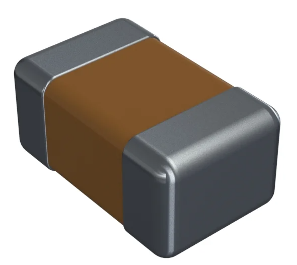Technical drawing of 08056D106KAT2A MLCC capacitor