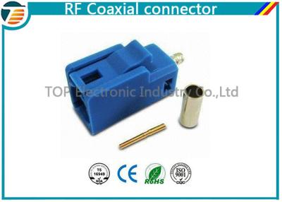 Cina Bloccato coassiale femminile con poche perdite del connettore RG174 del maschio rf di FAKRA doppio in vendita