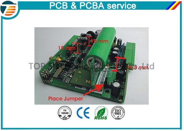 2200mA 18650 Charger PCB Assembly Services With Thick Gold Plating Surface