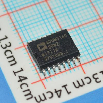 China ADUM3160BRWZ 2.5kV USB Isolator Full/Low Speed 16Mbps 3V-5.5V SOIC-16 -40°C to +105°C for sale