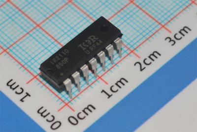 China IR2110PBF Integrated Circuit 600V High-Low Driver 2A Peak Current 10V-20V Logic 500ns Rise Time Package / Case 14-DIP (0.300