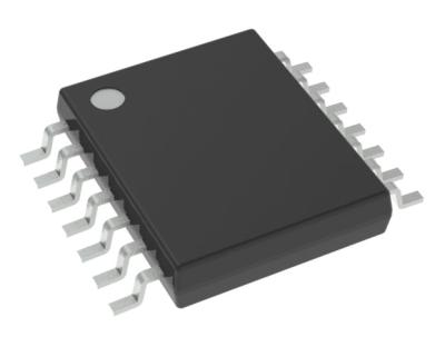 Cina TL084CPWR Quad Low-Noise JFET Op Amp 4MHz Larghezza di banda 13V/μs Tasso Slew ±18V Fornitura 3pA Bias di ingresso TSSOP-14 -40°C a +105°C in vendita