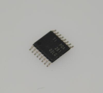 중국 PGA281AIPWR 정밀 프로그래밍 가능 이득 증폭기 0.1-1000x 이득 10MHz BW ±18V 전원 공급 장치 0.025% 이득 오차 TSSOP-16 -40°C ~ +125°C 판매용