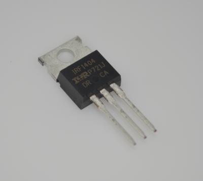 중국 IRF1404PBF 40V 162A N-채널 MOSFET, 초저 1.7mΩ RDS(on) TO-220 패키지, 100% 애벌런치 테스트, 빠른 스위칭, 고전력 밀도 및 산업 등급 신뢰성 판매용