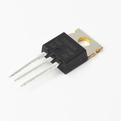 China IRFB260NPBF 200V 46A MOSFET 36mΩ RDS ((on) Fast Switching TO-220 Avalanche Rated Ideaal voor vermogen omvormers & motor aandrijvingen Te koop