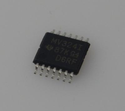 China LMV324IPWR Low-Cost Quad Op-Amp with Rail-to-Rail Output 1.1MHz Bandwidth Low IQ (24µA/amp) 2.7-5.5V Operation Tiny TSSOP-14 Package -40°C to 125°C Range ESD Protection & High EMI Rejection for sale
