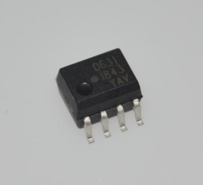 China Ultra-Compact HCPL-0631-500E High CMR 3.5kV/μs 10kV/μs Isolation 1mA Low Current High Temp 110°C 5kV Isolation High Speed 1MBd Wide Vcc 2.7-5.5V SOIC-8 Package for sale
