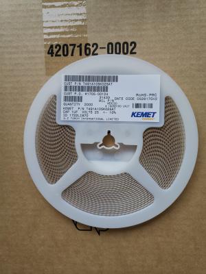 Cina T491A105K025AT 1μF 25V condensatore di tantallo 10% Tol A-case 125°C Basso ESR Alta affidabilità prestazioni stabili per applicazioni industriali e mediche automobilistiche in vendita