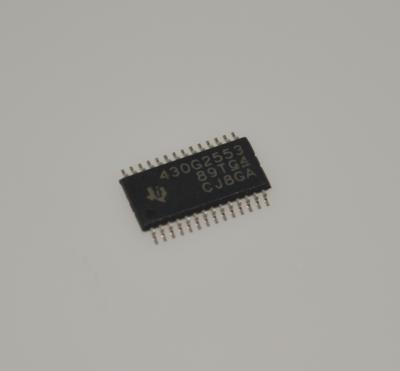 China MSP430G2553IPW28R: 16MHz 16-bit Ultra-Low-Power MCU with 16KB Flash, 512B RAM, 10-bit ADC, Timer, UART/SPI/I2C, On-chip Emulation and Extended Temp Range for Embedded Systems for sale