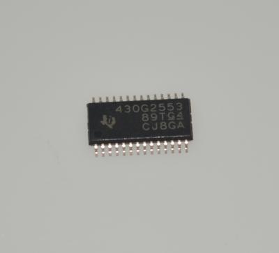 China MSP430G2553IPW28R: 16MHz 16-bit Ultra-Low-Power MCU with 16KB Flash, 512B RAM, 10-bit ADC, Timer, UART/SPI/I2C, On-chip Emulation and Extended Temp Range for Embedded Systems for sale
