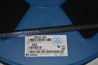 China SMAJ5.0CA 5.0V TVS Diode with 600W Peak Power Bidirectional Protection Low Clamping Voltage Ultra-Fast Response SOD-123FL Package AEC-Q101 Qualified High Surge Capability and RoHS Compliance for sale