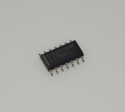 China TLC2274AIDR Quad Rail-to-Rail Op Amp with 2.2MHz Bandwidth 3.6V/µs Slew Rate 3V to 16V Supply Low Noise Low Input Bias High Output Drive SOIC-14 Package and Extended Temperature Range for sale