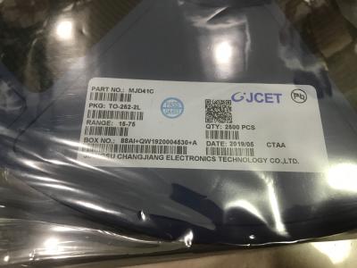 China MJD41CT4G 100V 41A NPN Darlington Power Tab MOSFET Low Vce(sat) High Gain Fast Switching Built-in Clamp Diode TO-220 Package for Easy Mounting for sale