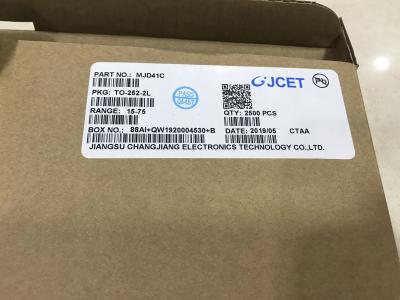 China MJD41CT4G 100V 41A NPN Darlington Power Tab MOSFET Low Vce(sat) High Gain Fast Switching Built-in Clamp Diode TO-220 Package for Easy Mounting for sale