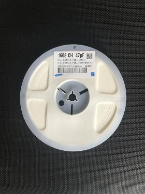 China CL10C470JB8NNNC MLCC 47pF Ceramic Capacitor ±5% Tolerance 50V Rating C0G Dielectric 0402 Case Stable -55°C to +125°C Range High Q Value RoHS Compliant Tape and Reel Packaging for sale