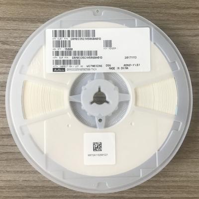 중국 GRM0335C1H5R6BA01D 5.6pF ±0.1pF 0402 MLCC, 50V 정격, C0G(NP0) 유전체, 최고의 안정성, 높은 Q 팩터, 초저손실, 할로겐 프리, 자동차 회로용 테이프 & 릴 포장 판매용