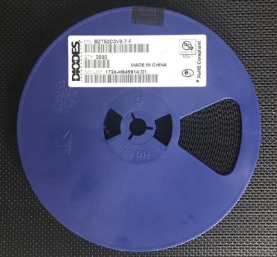 China BZT52C3V0-7-F 3.0V 300mW Zener Diode with ±5% Tolerance SOD-123 Package Low Leakage 5mA Test Current Halogen-Free AEC-Q101 Qualified Tape and Reel Packaging for sale