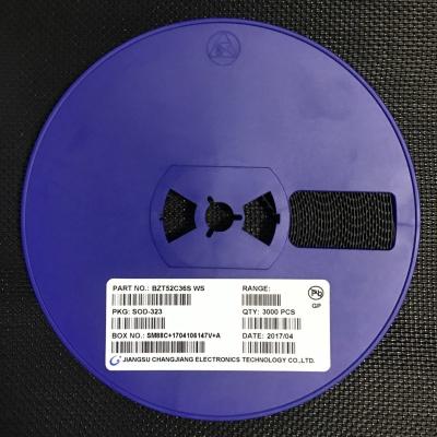 China BZT52C36S 36V 300mW Zener Diode with ±5% Tolerance SOD-323 Package Low Leakage 5mA Test Current Halogen-Free AEC-Q101 Qualified Tape and Reel Packaging for sale