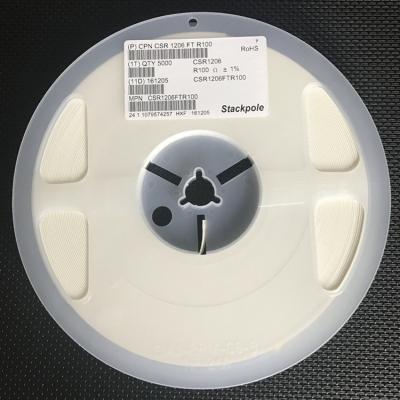 China CSR1206FTR100 0.1mΩ ±1% 2W Current Sense Resistor 1206 Size <100ppm/°C TCR Solid Metal Element AEC-Q200 Qualified Excellent Stability for Precision Measurement for sale