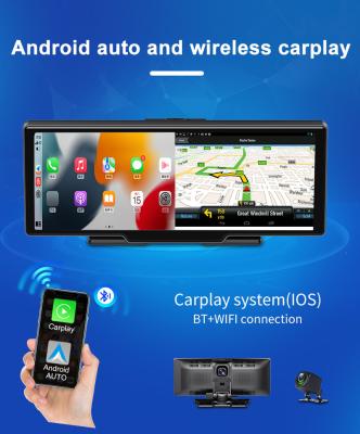 Cina 1440P 10,26 pollici portatile Touch Carplay Dashboard 2.5K registrazione video in loop in vendita