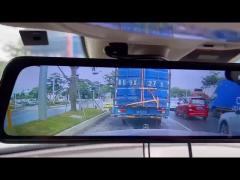 ODM IPS Touchscreen Full HD Car DVR Camera Dual Lens Dash Cam 6X Digital Zoom