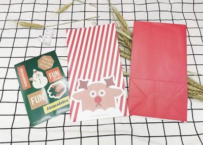 China Lovely unique Christmas deer party treat candy cookies gift take-away Bags with sealing stickers for sale