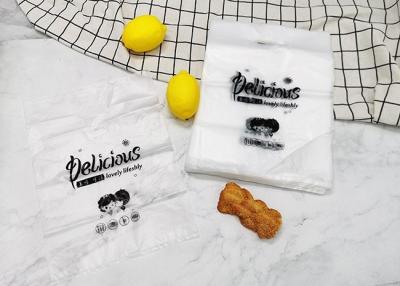 China Durable Eco - Friendly Die Cut Plastic Bags With Logo Fairly Strong for sale
