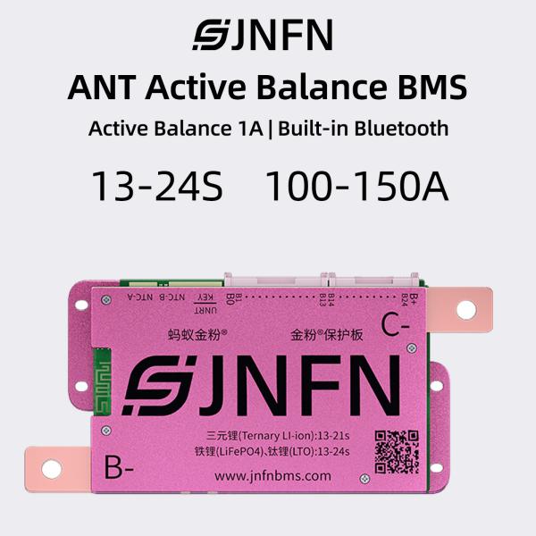 Quality 13S-24S LTO Li-Ion 18650 Battery 1A Active Balancing BMS JNFN BMS for sale