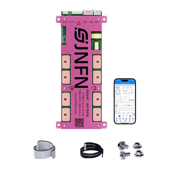 Quality 3S 4S 12V 400A Smart Bms Active Balance 320Ah LifePO4 JNFN ANT Bms Bluetooth OEM ODM for sale
