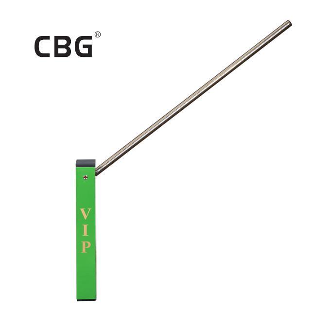 Close-up of barrier gate motor mechanism