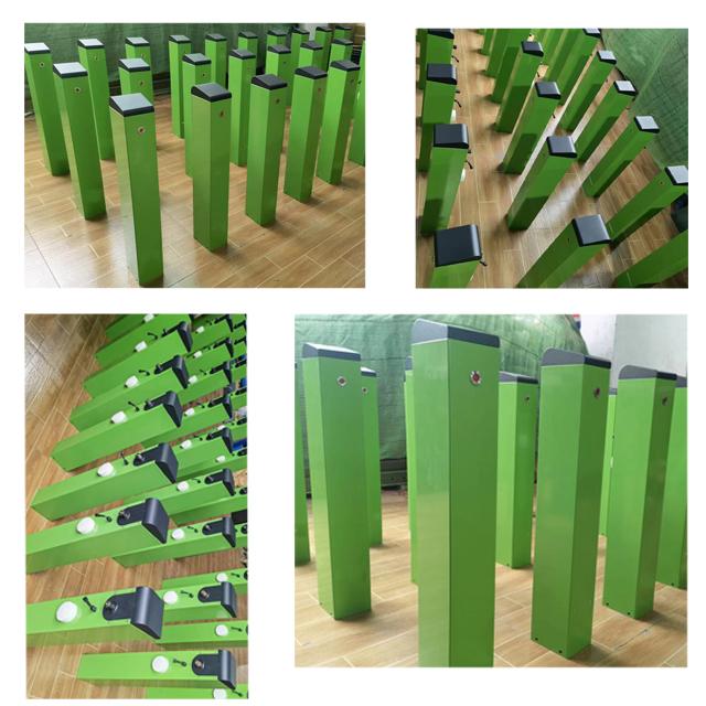 Barrier gate installation example