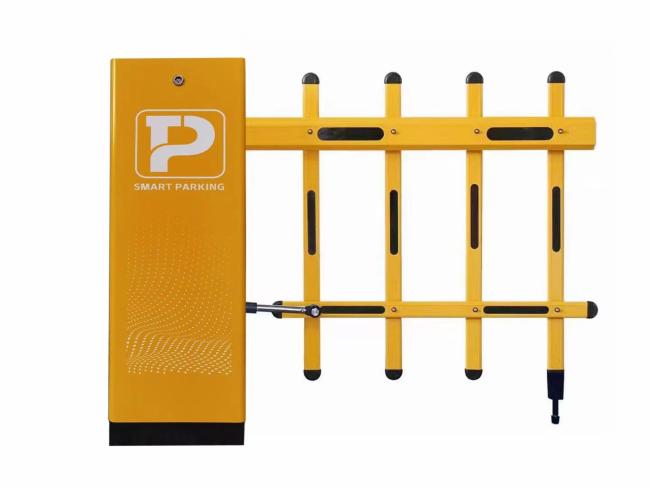 Automatic parking barrier in operation
