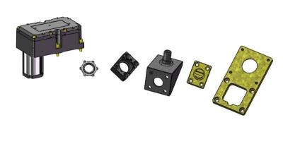 China Easy Installation Automatic Swing Gate Motor DC24V with Insulation Class F for sale