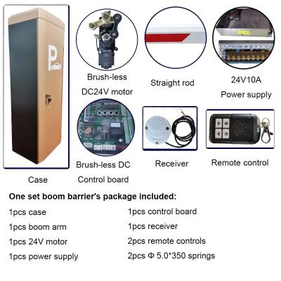 China Automatic Parking Access Control Barrier Gate Waterproof 140W For Public Control for sale