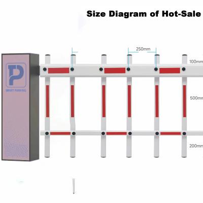 China Hotel ANPR Turnstile Barrier Gate With Adjustable Operating Speed for sale