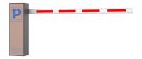 China Hotel ANPR Turnstile Barrier Gate With Adjustable Operating Speed for sale