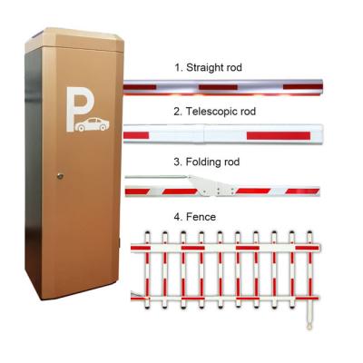 China Insulation Level F Parking Car Toll Barrier Gate With 1.5-6M Boom Length Straight Arm for sale