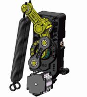 China DC24V Remote Control Automatic Parking Boom Barrier Gate Motor for sale