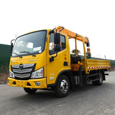 Cina Offerta speciale JIUBANG Homan Telescopic Boom 4t Mobile Truck Monted Crane in vendita in vendita