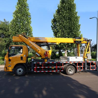 Cina Hot Selling Articulating Boom 27m Jingling aerial vehicle Articulated Boom Lift   with Bucket in vendita